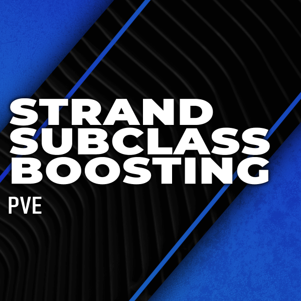 Strand Subclass Boosting - Guardian Boost | #1 Boosting, Carry ...