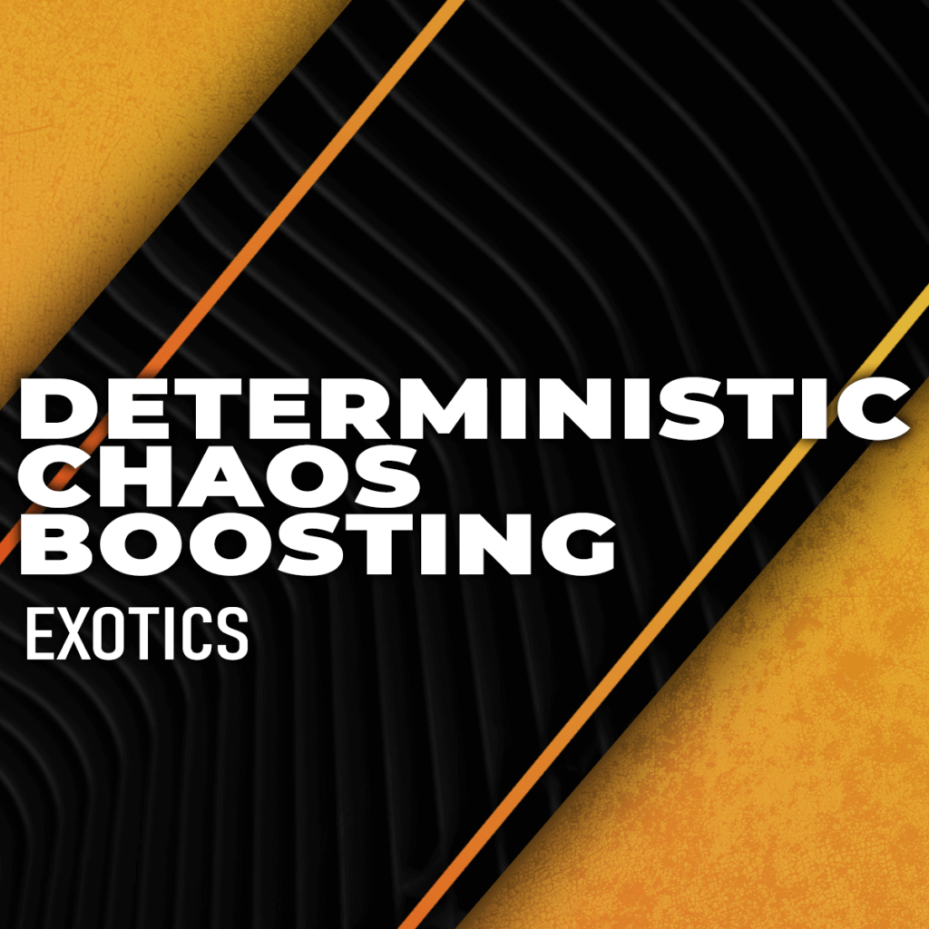 Deterministic Chaos Boosting - Guardian Boost | #1 Boosting, Carry ...