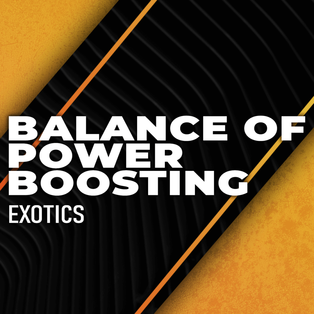 Balance of Power Boosting - Guardian Boost | #1 Boosting, Carry ...